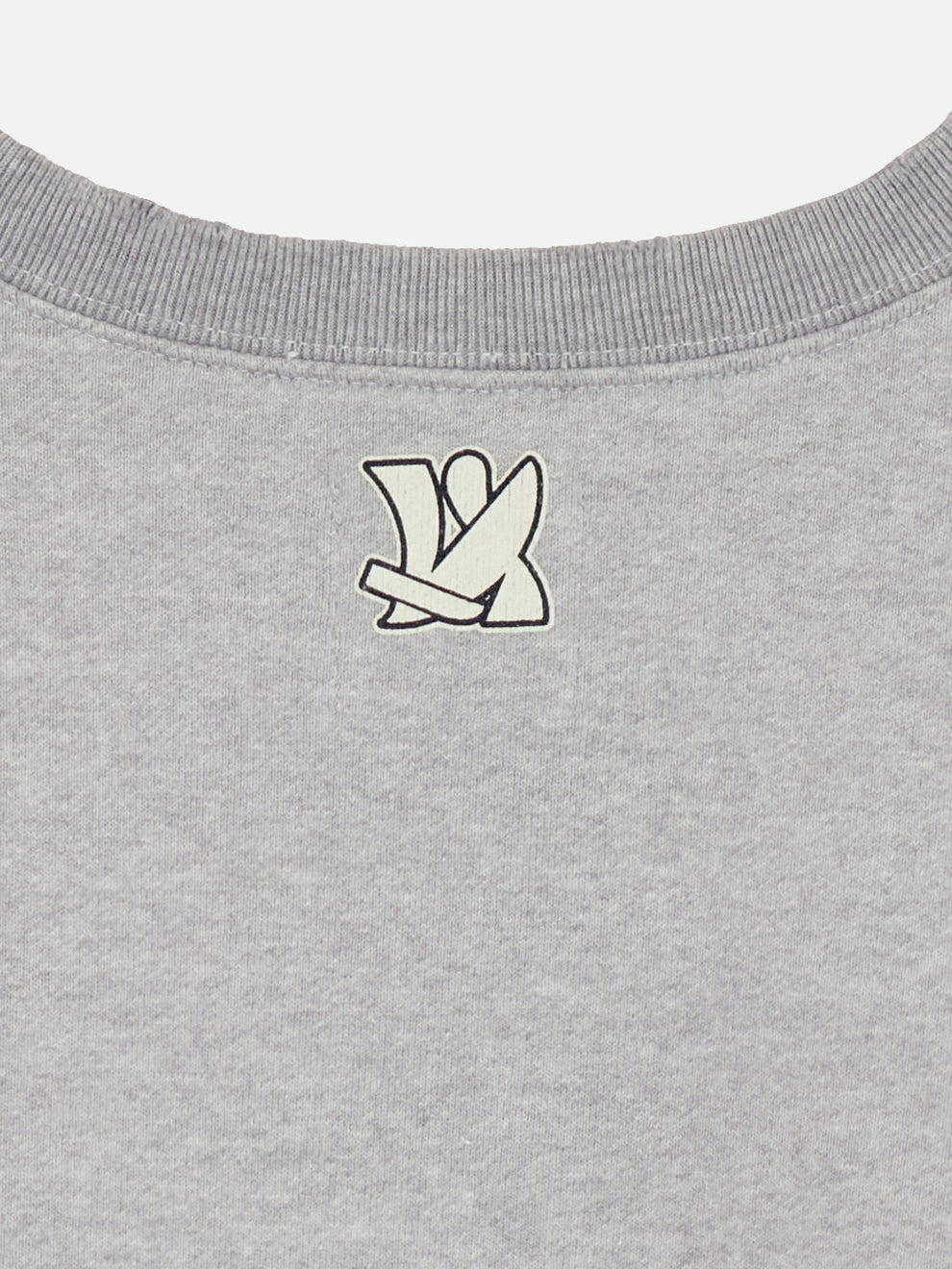 NOUNLESS CUT OFF LOGO SWEAT